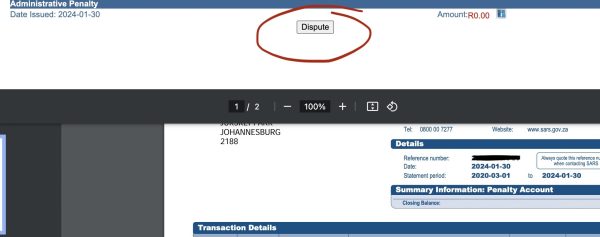 Understanding SARS Administrative Penalties - aXia Consulting