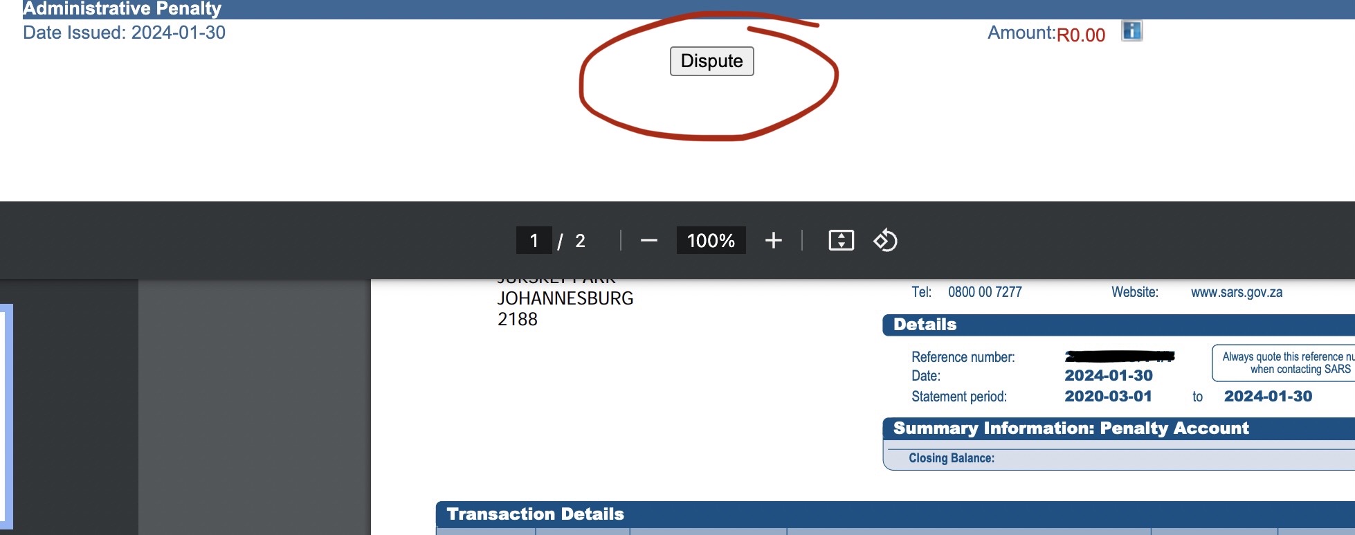 Understanding SARS Administrative Penalties - aXia Consulting